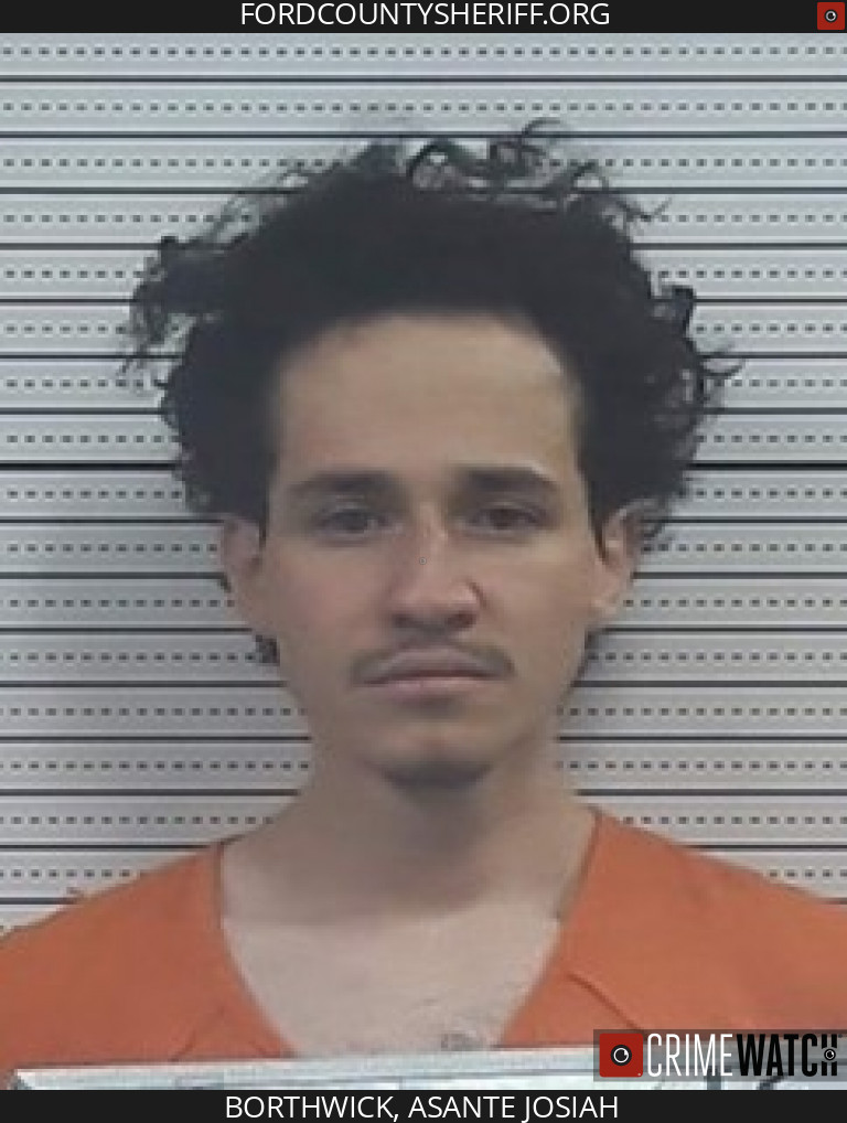 Borthwick, Asante Josiah - VARIOUS CHARGES | Ford County Sheriff's Office