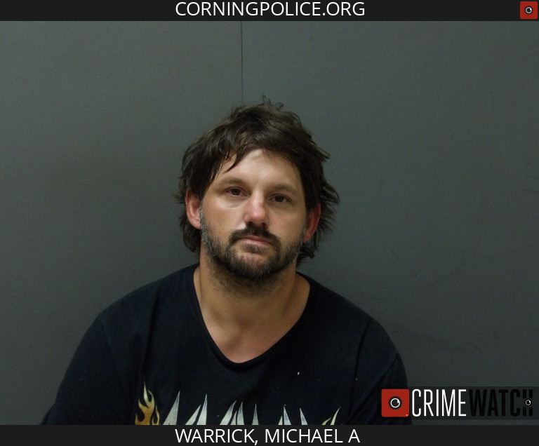 Warrick, Michael A - CRIMINAL POSSESSION OF A CONTROLLED SUBSTANCE 3RD ...