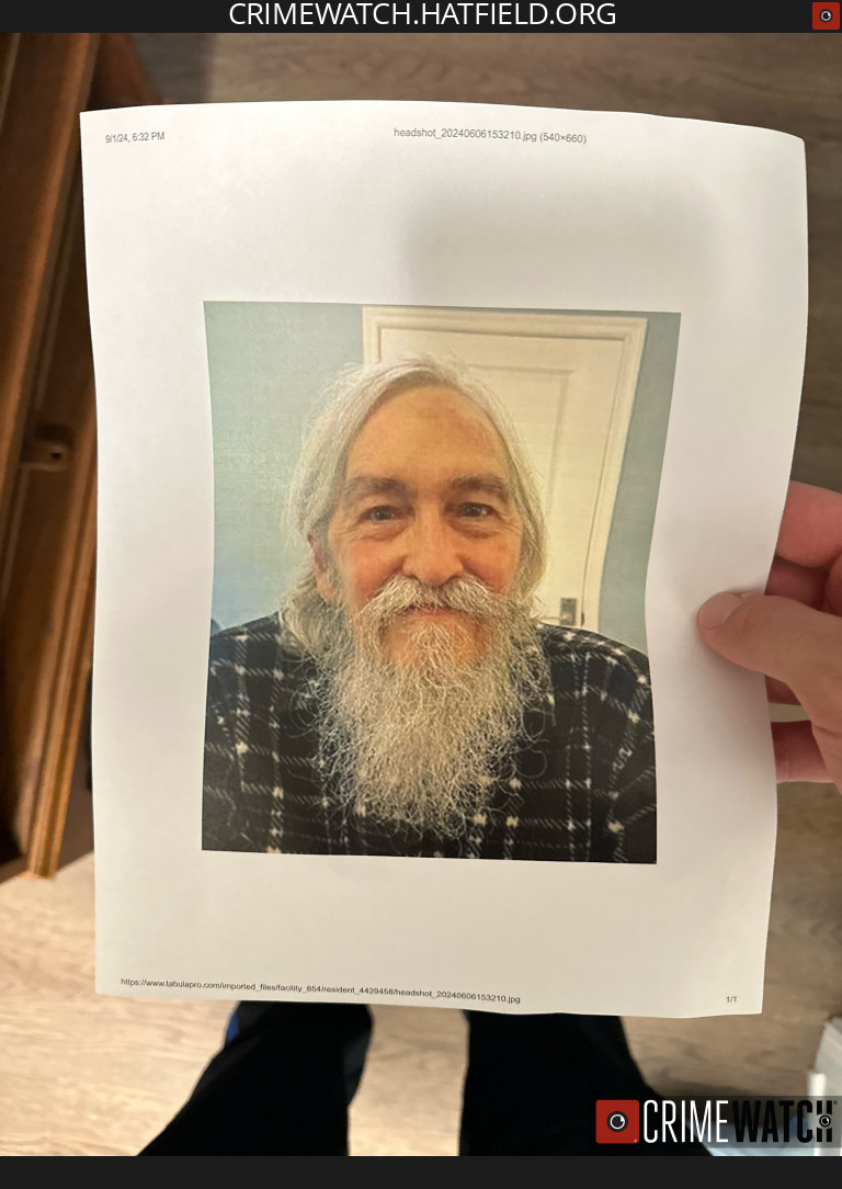 Missing Person | Hatfield Police Department
