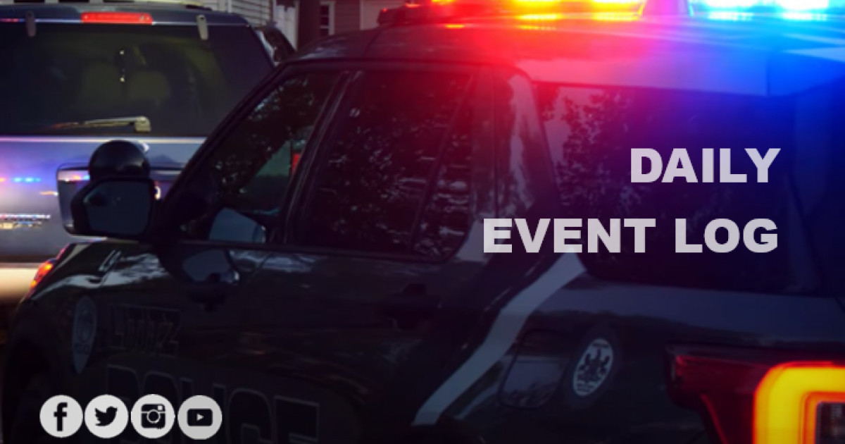 LBPD DAILY EVENT LOG 08/22/2024 | Lititz Borough Police Department