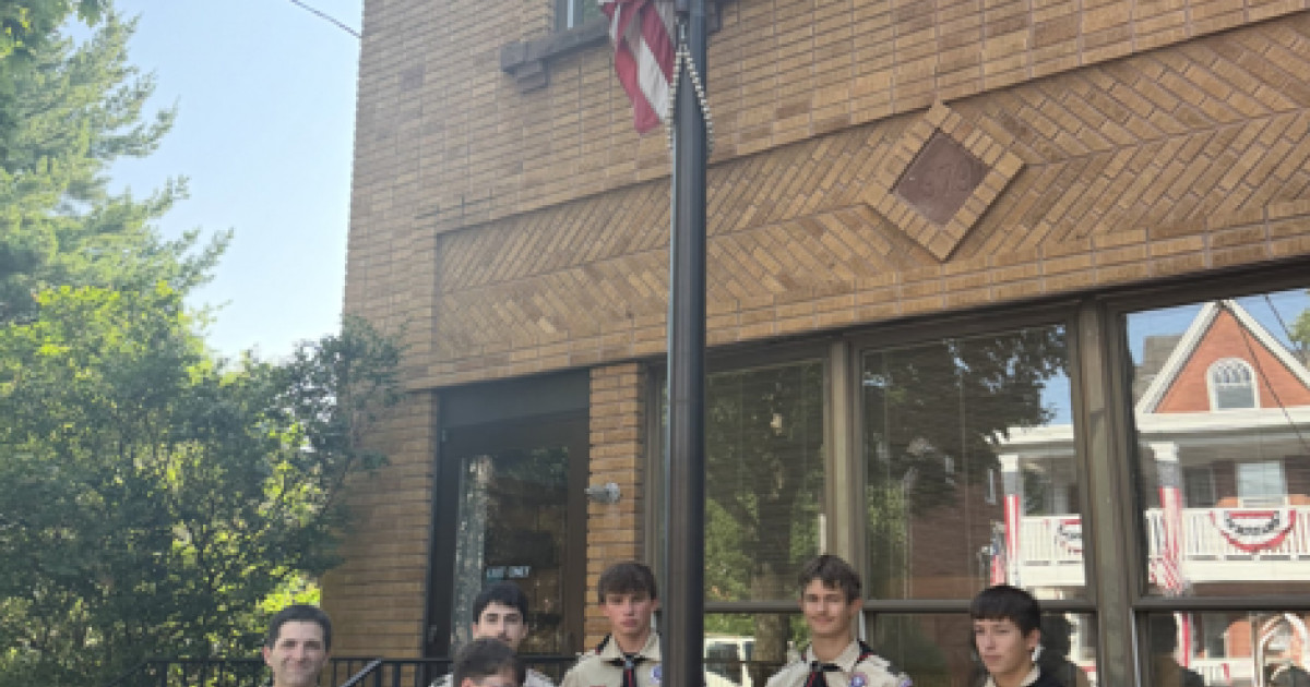 Flag Replacement Ceremony - Thank You Boy Scout Troop 142 and Young Men ...