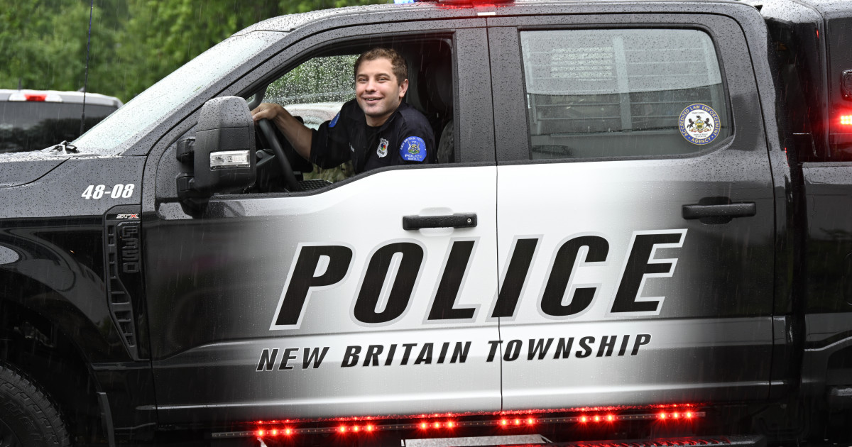 Alex Mann: Autism Advocate visits the NBTPD | New Britain Township ...